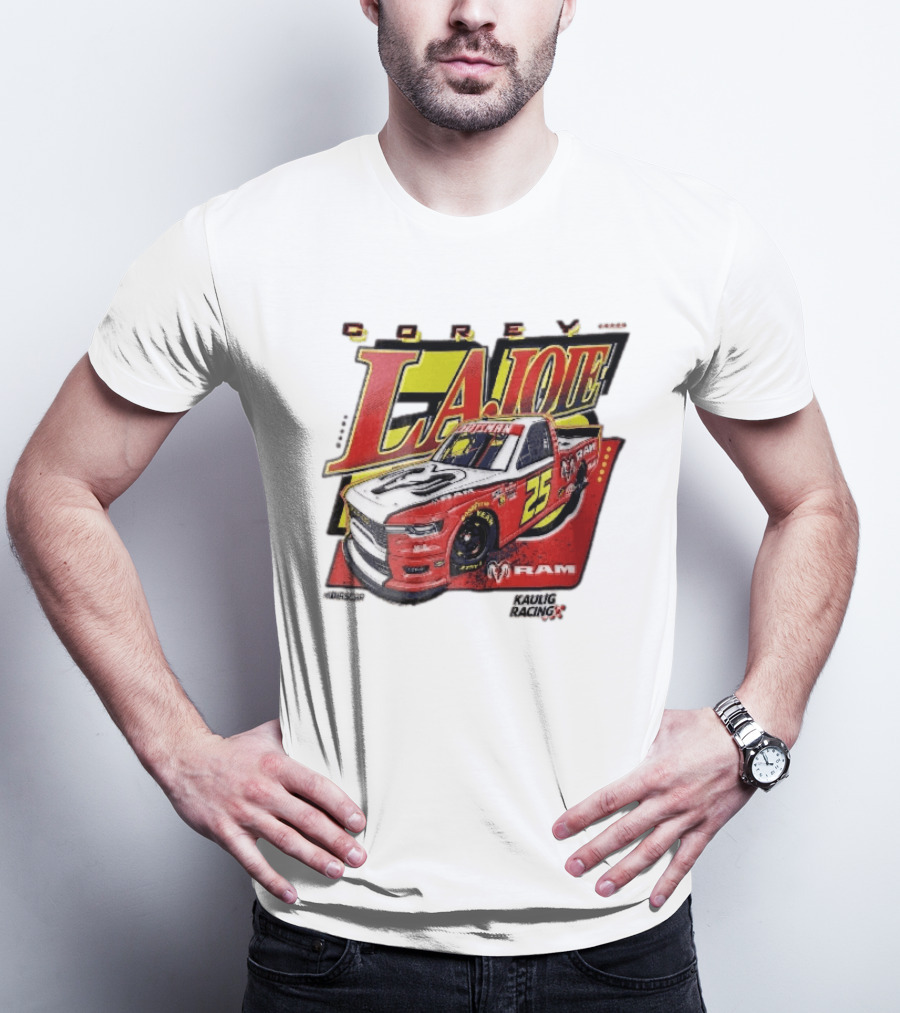 Corey Lajoie Number 25 Ram Truck Kaulig Racing Nascar T-Shirt
