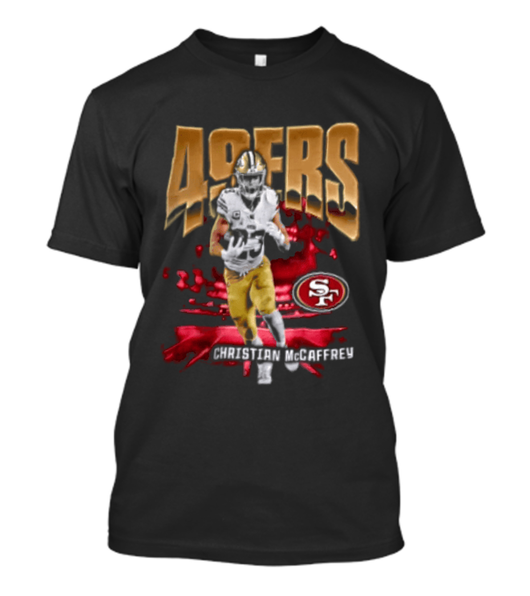 49ers Christian McCaffrey SF Football T-Shirt