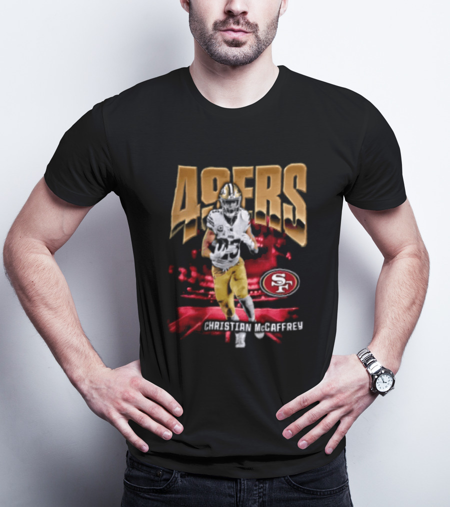 49ers Christian McCaffrey SF Football T-Shirt