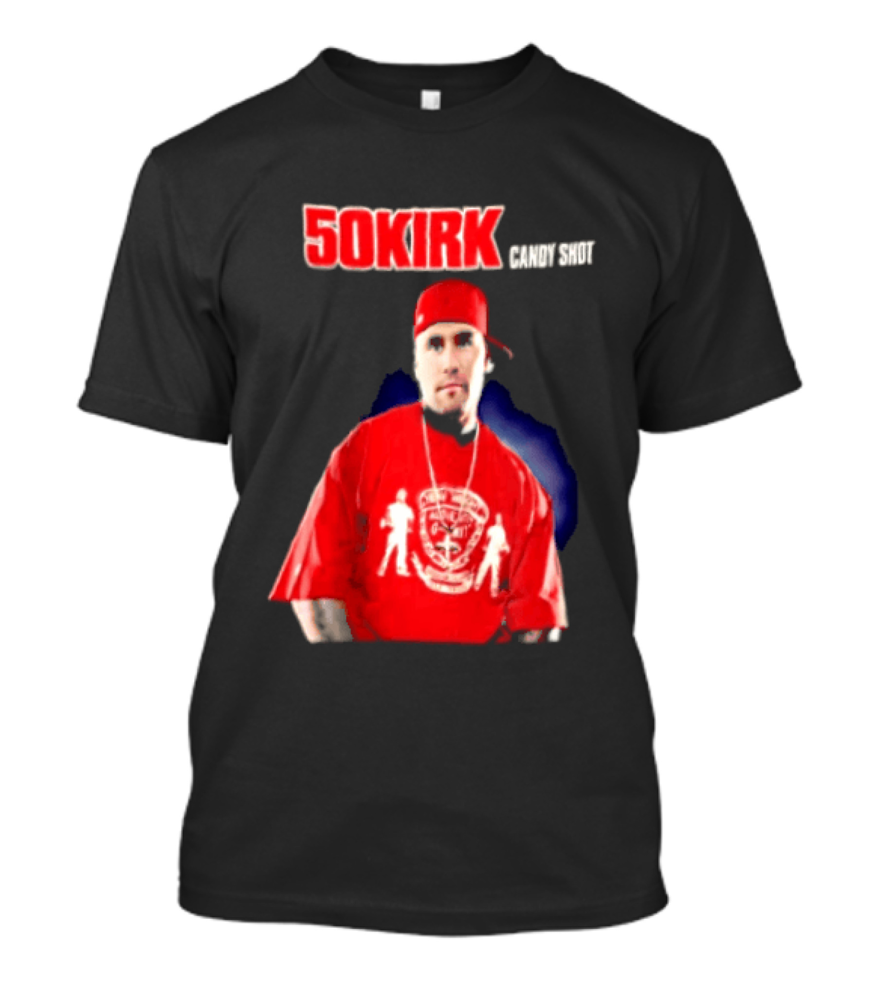 50KIRK Candy Shot Man Red Outfit T-Shirt