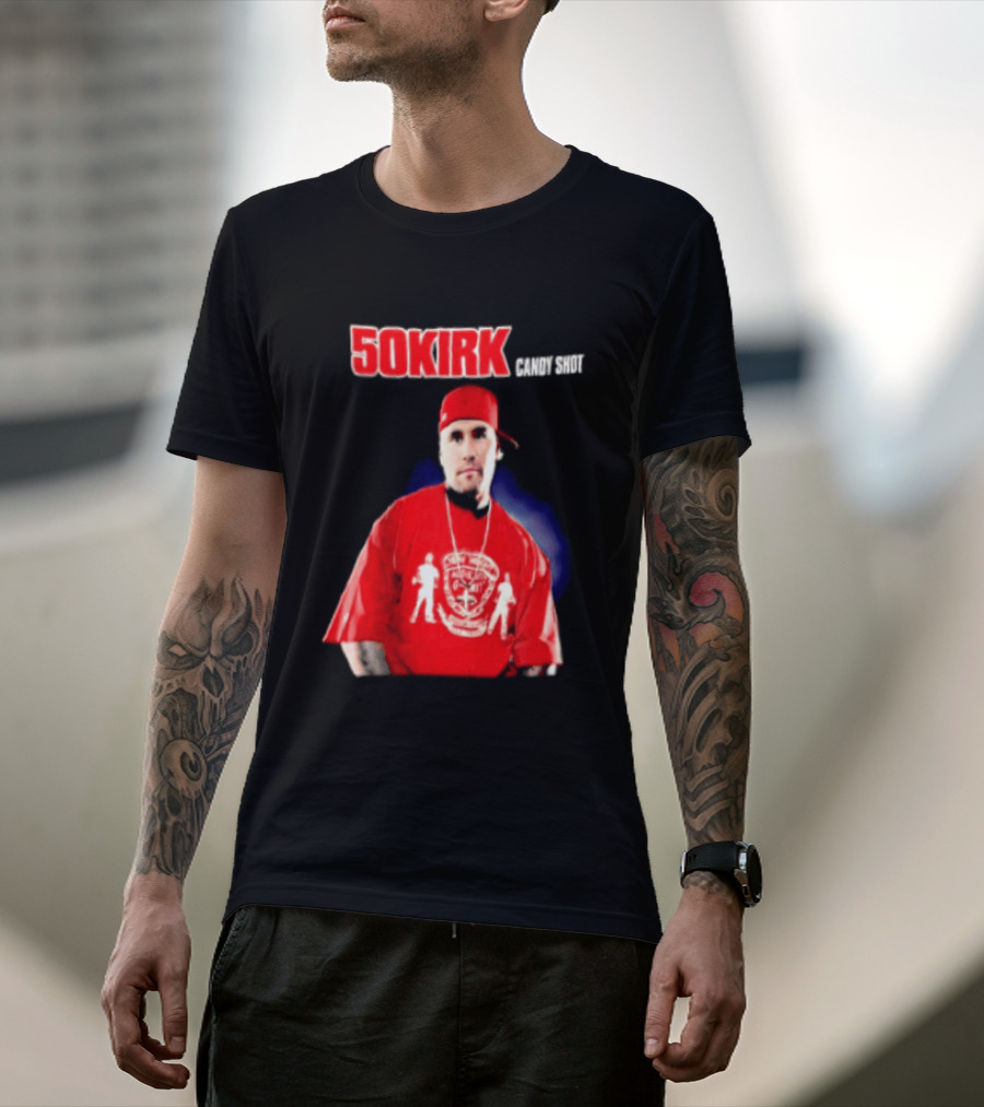 50KIRK Candy Shot Man Red Outfit T-Shirt