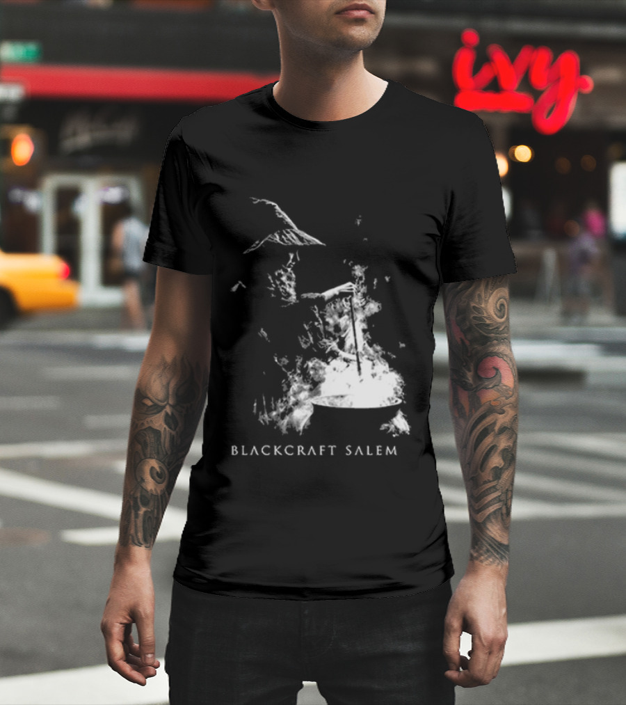 Blackcraft Salem Don't Tell Me How To Be A Witch If I Wanted Rules I'd Go To Church T-Shirt
