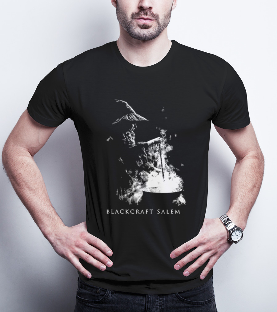 Blackcraft Salem Don't Tell Me How To Be A Witch If I Wanted Rules I'd Go To Church T-Shirt