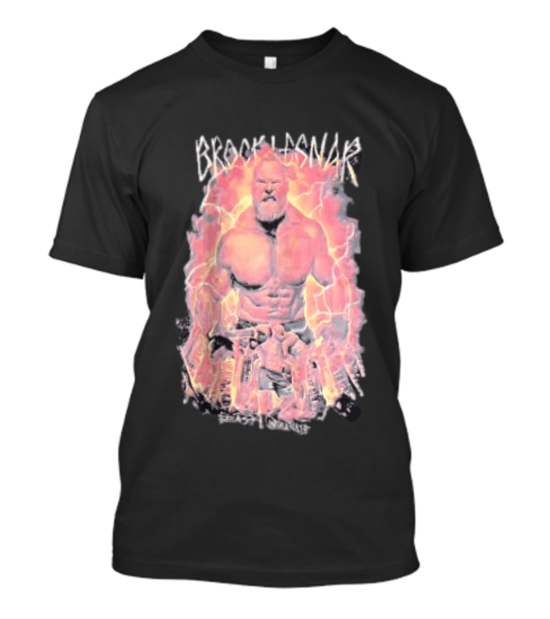 Brock Lesnar Beast Incarnate WWE Lightning Power T-Shirt