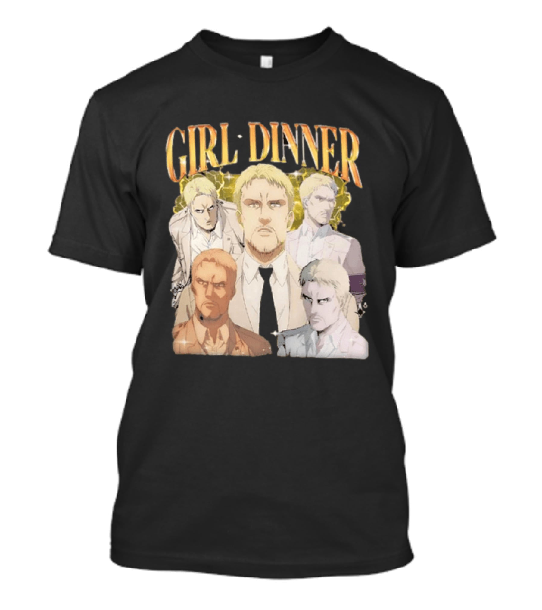 Niall Horan Girl Dinner 2026 New Anime Characters T-Shirt