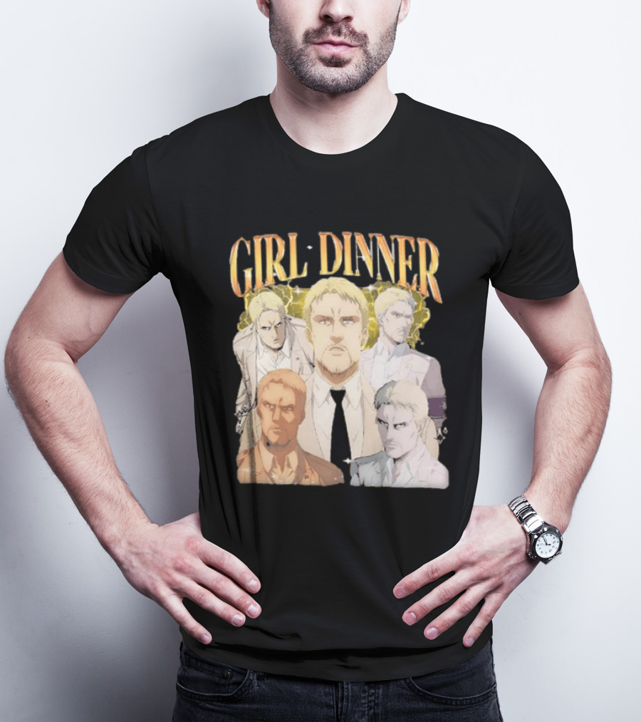 Niall Horan Girl Dinner 2026 New Anime Characters T-Shirt
