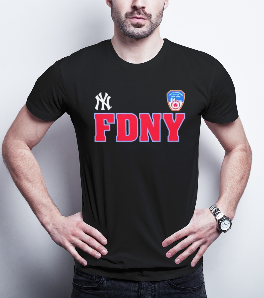 NY Yankees FDNY City Of New York 2026 T-Shirt