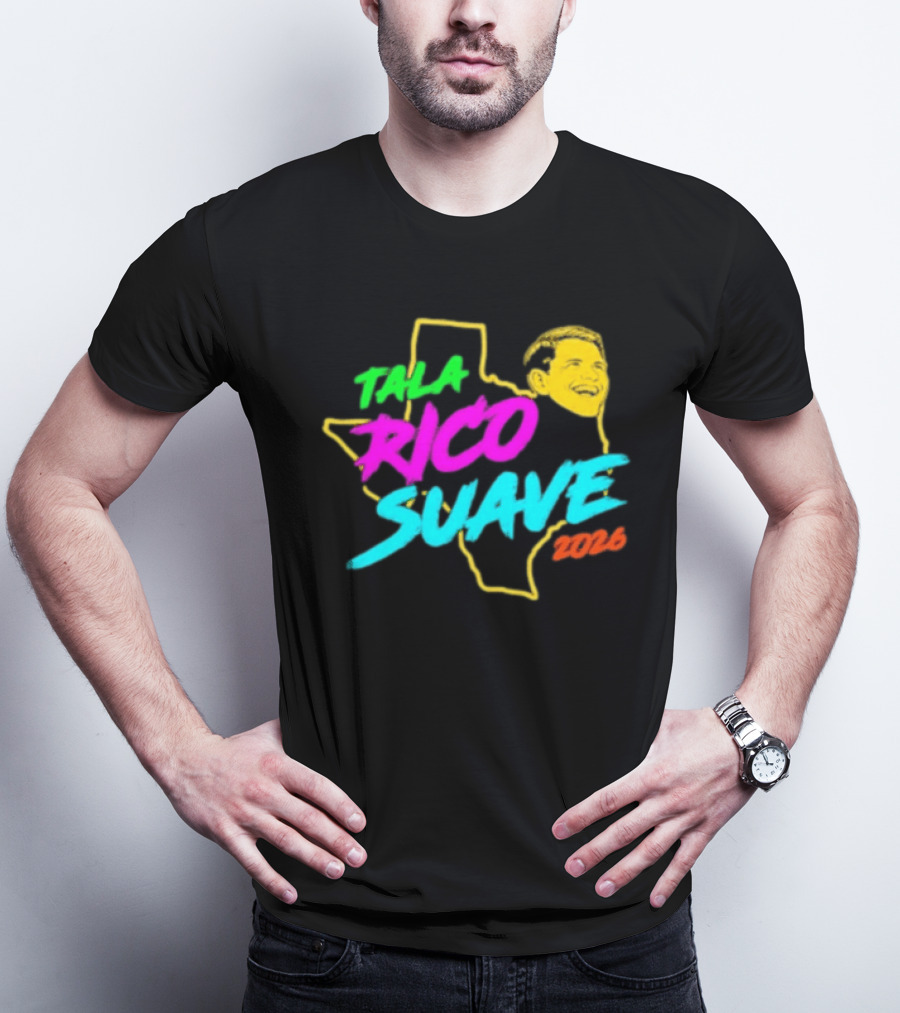 Talarico Suave 2026 Texas Colorful Campaign T-Shirt