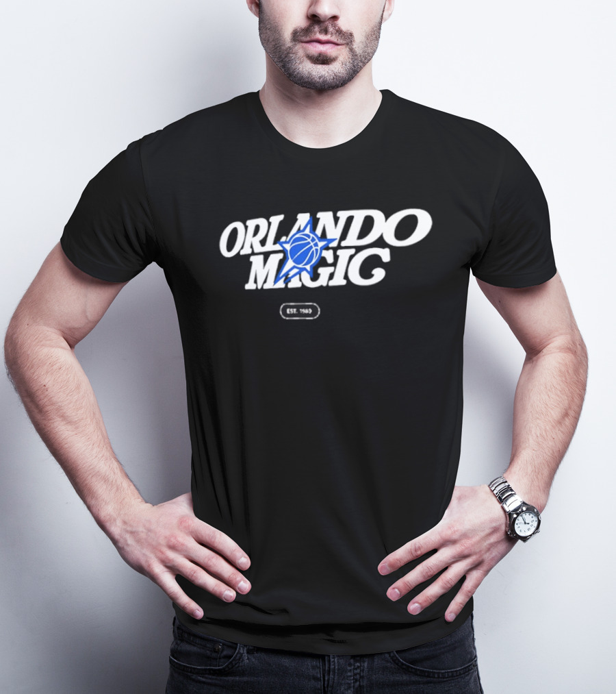 Orlando Magic Est 1989 Star Basketball T-Shirt