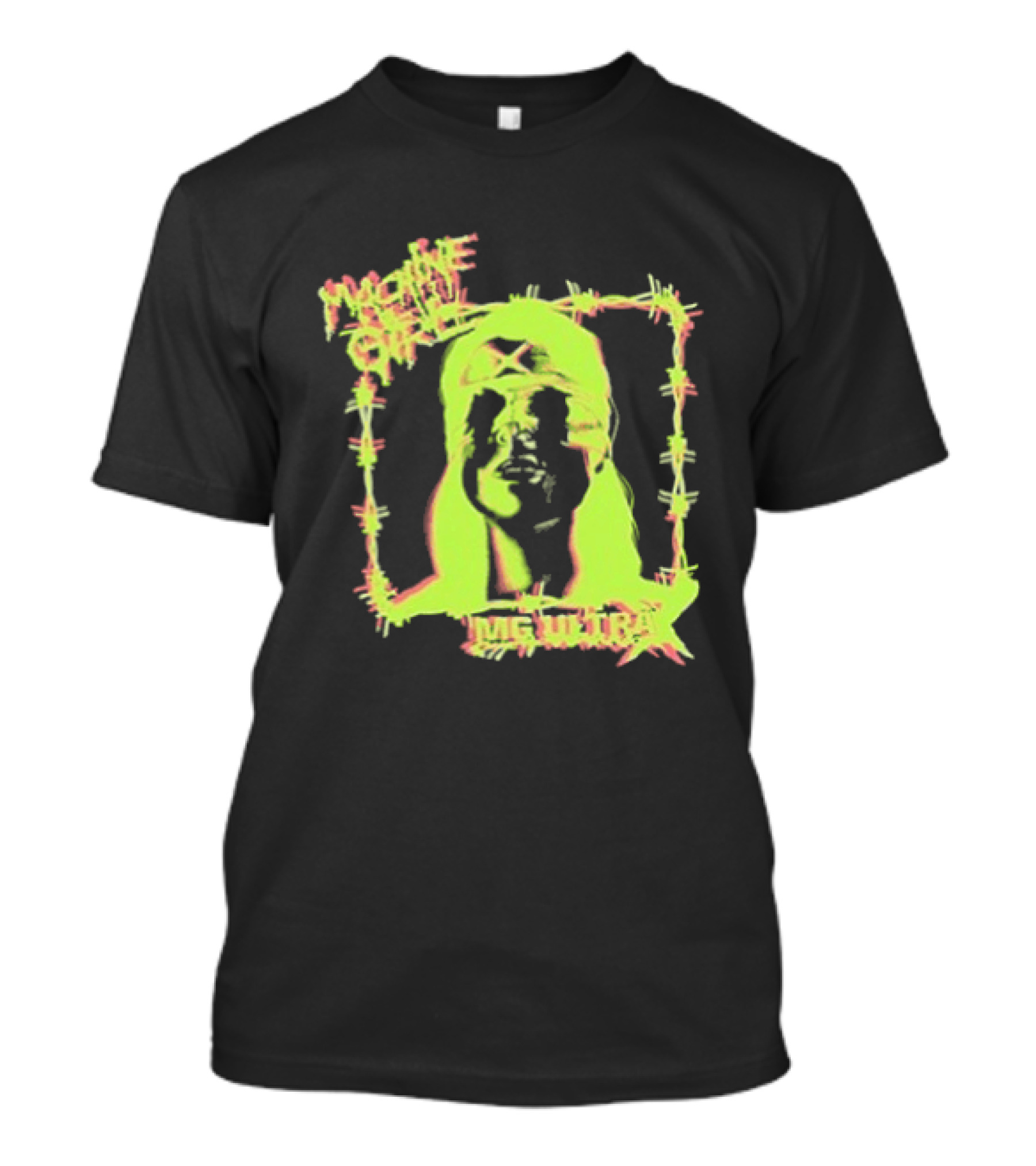 Machine Girl MG Ultra 2026 Tour Neon T-Shirt