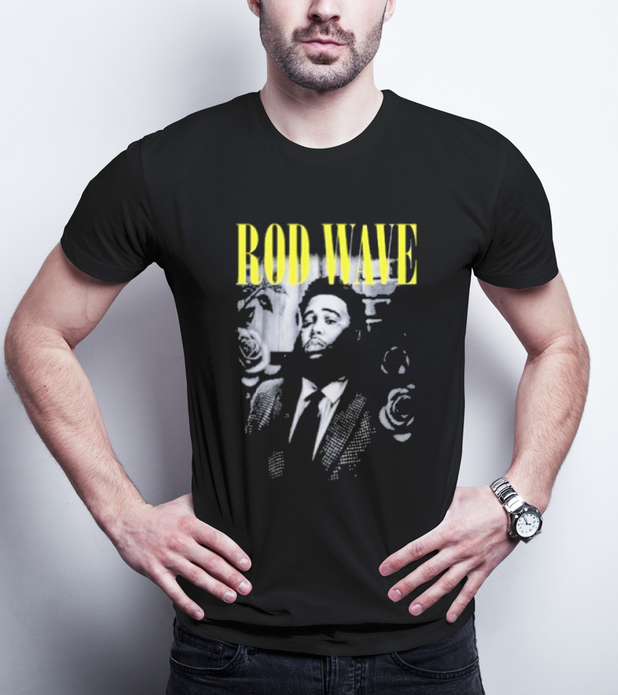 Rod Wave Don't Look Down Tour 2026 Rose Garden Concert Dates T-Shirt