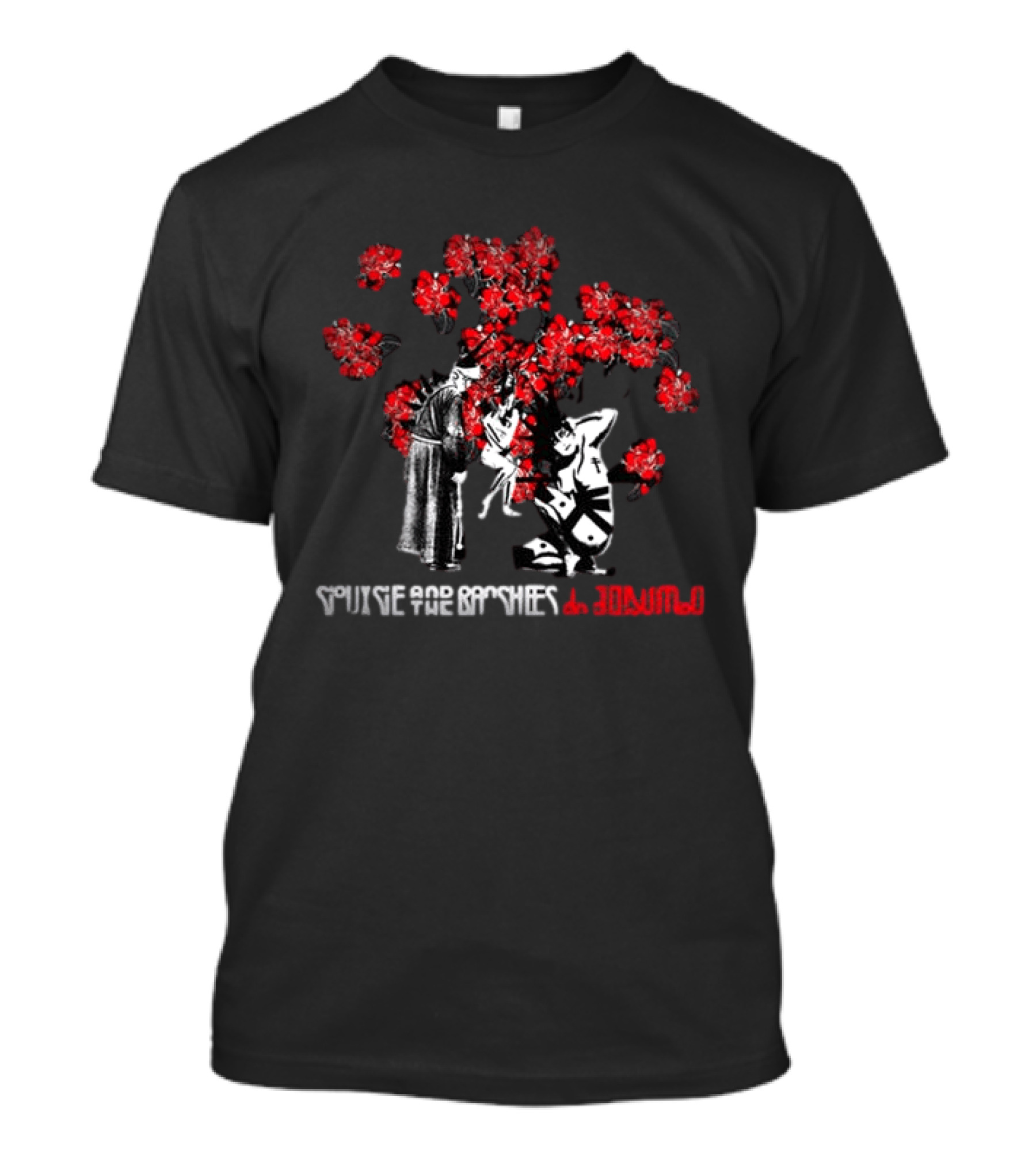 Siouxsie And The Banshees Downside Up Red Blossom T-Shirt