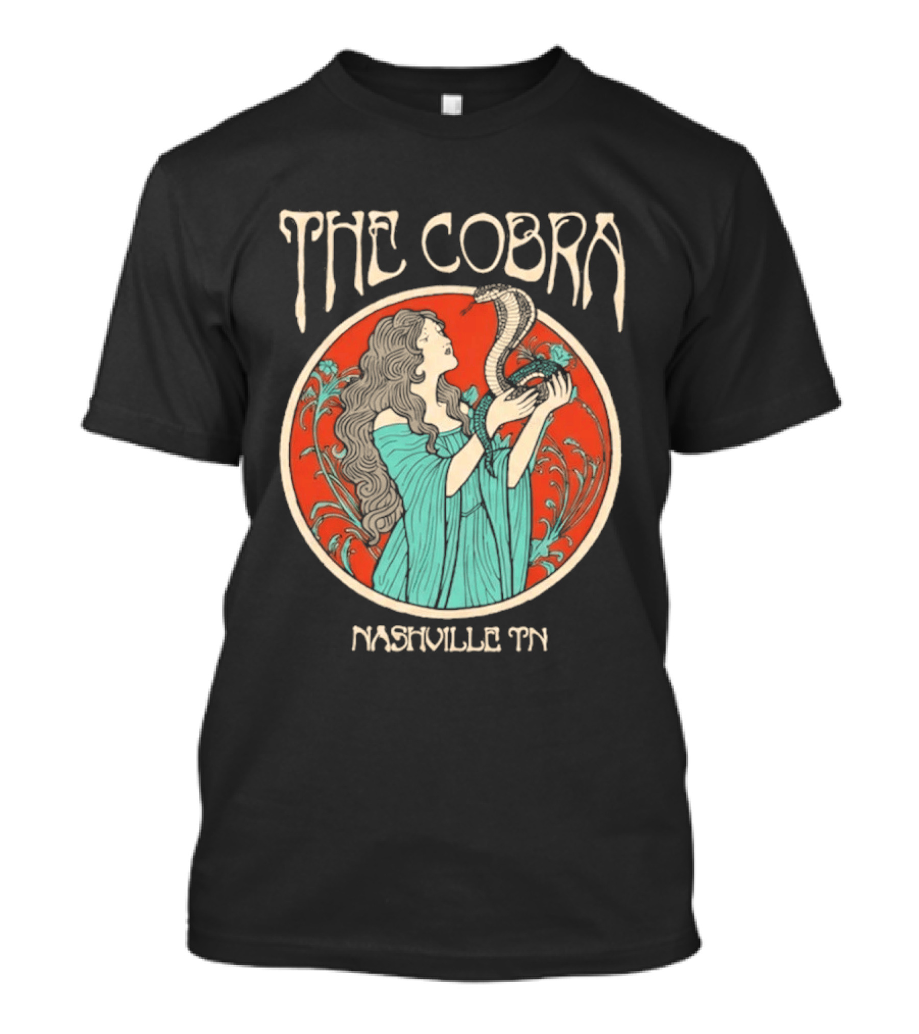 The Cobra Nashville TN Retro Snake T-Shirt