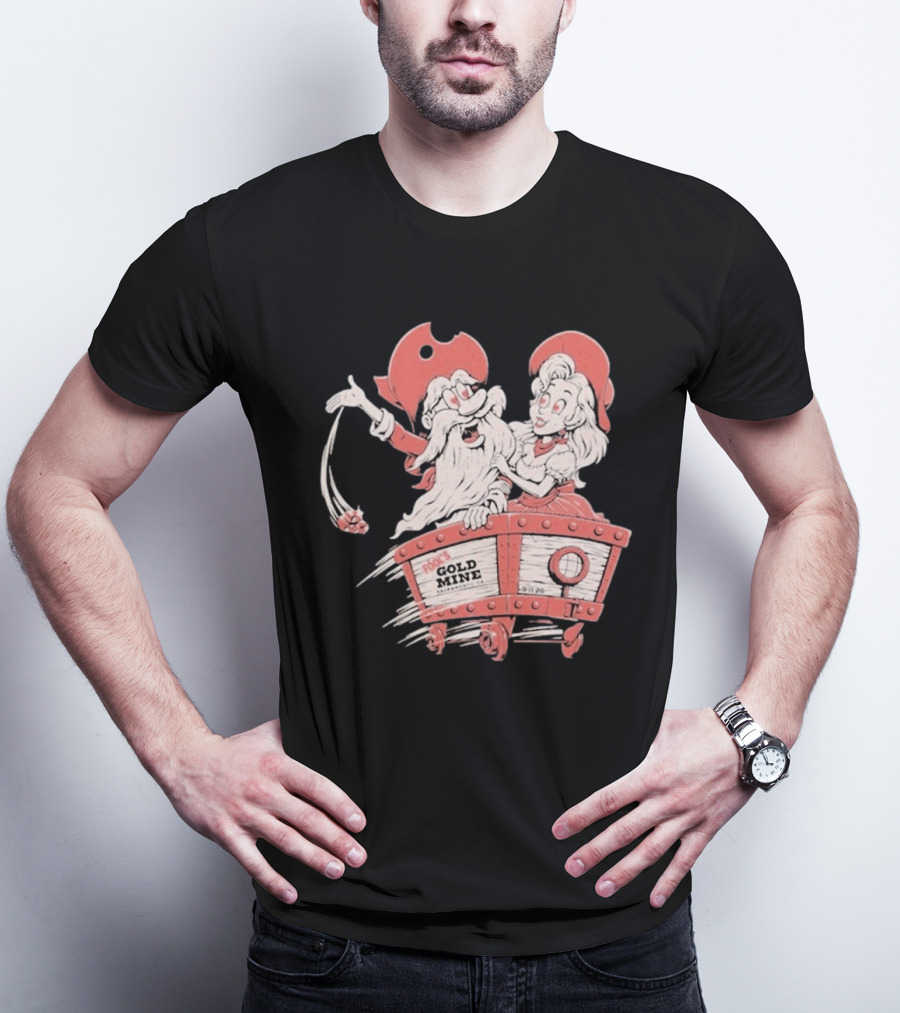 The Red Clay Strays Fools Gold Mine Sacramento CA 09.11.26 Limited Edition T-Shirt