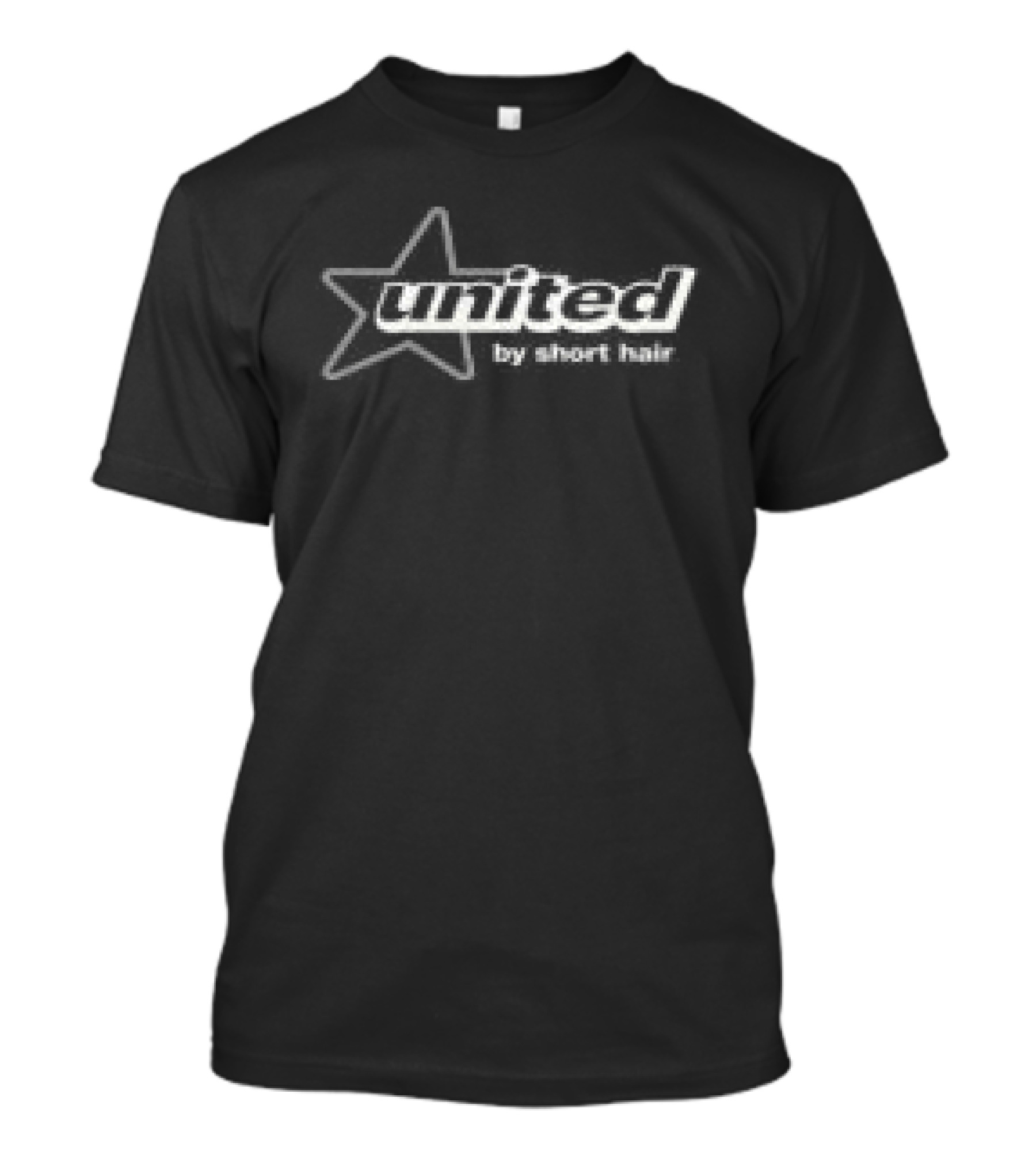 United By Short Hair Mullet Lover Heavy Blend Hooded Star T-Shirt