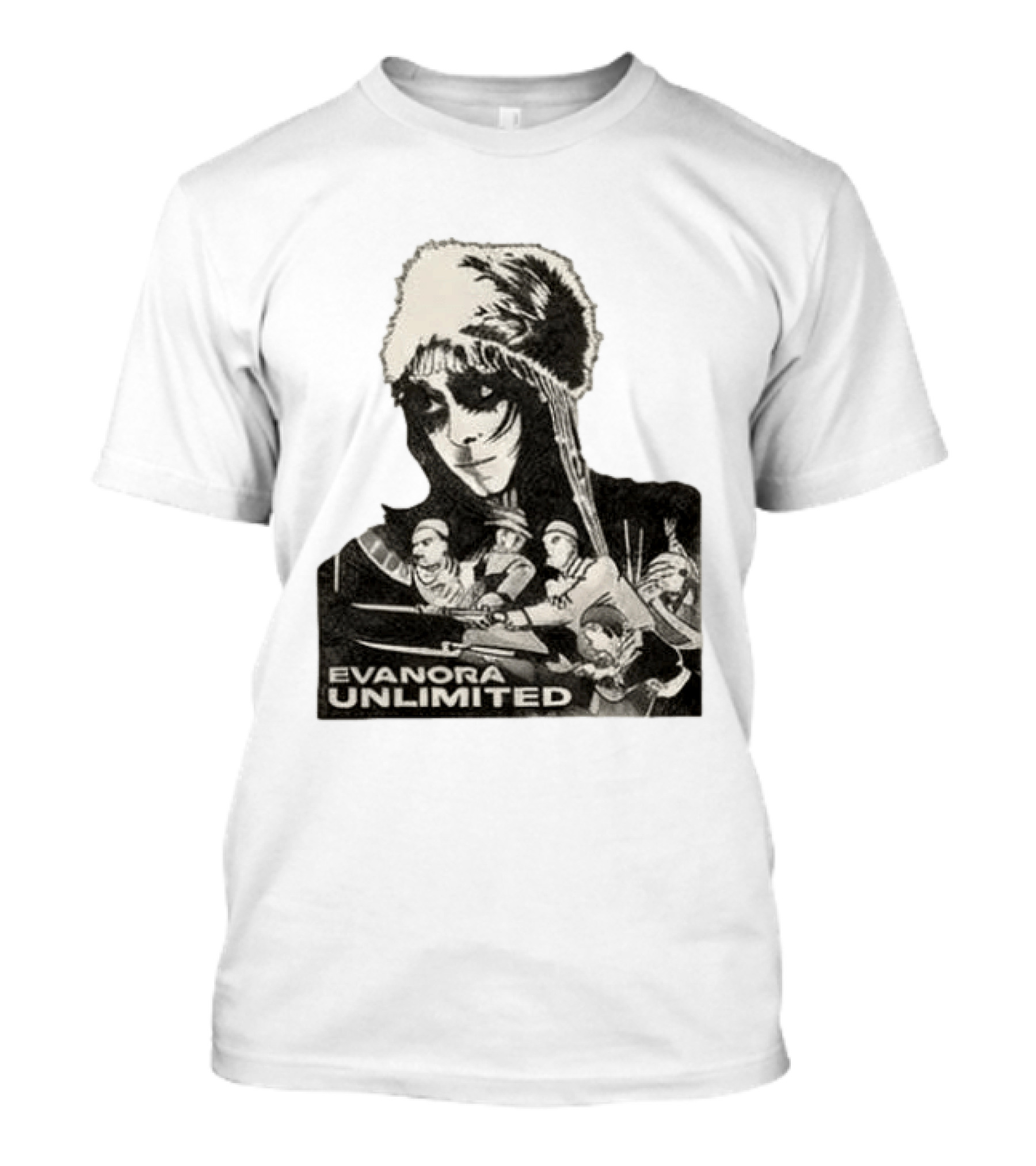 Evanora Unlimited North America Tour 2026 Tour Anime T-Shirt