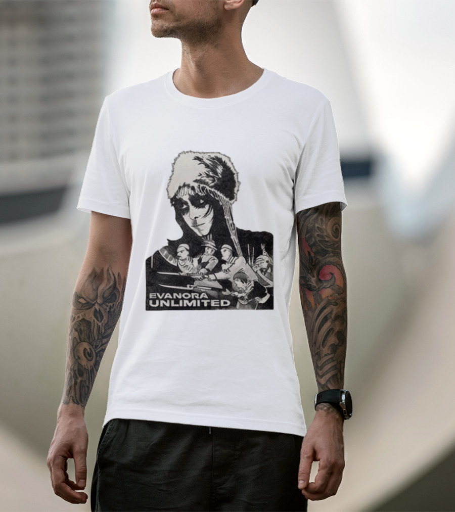 Evanora Unlimited North America Tour 2026 Tour Anime T-Shirt