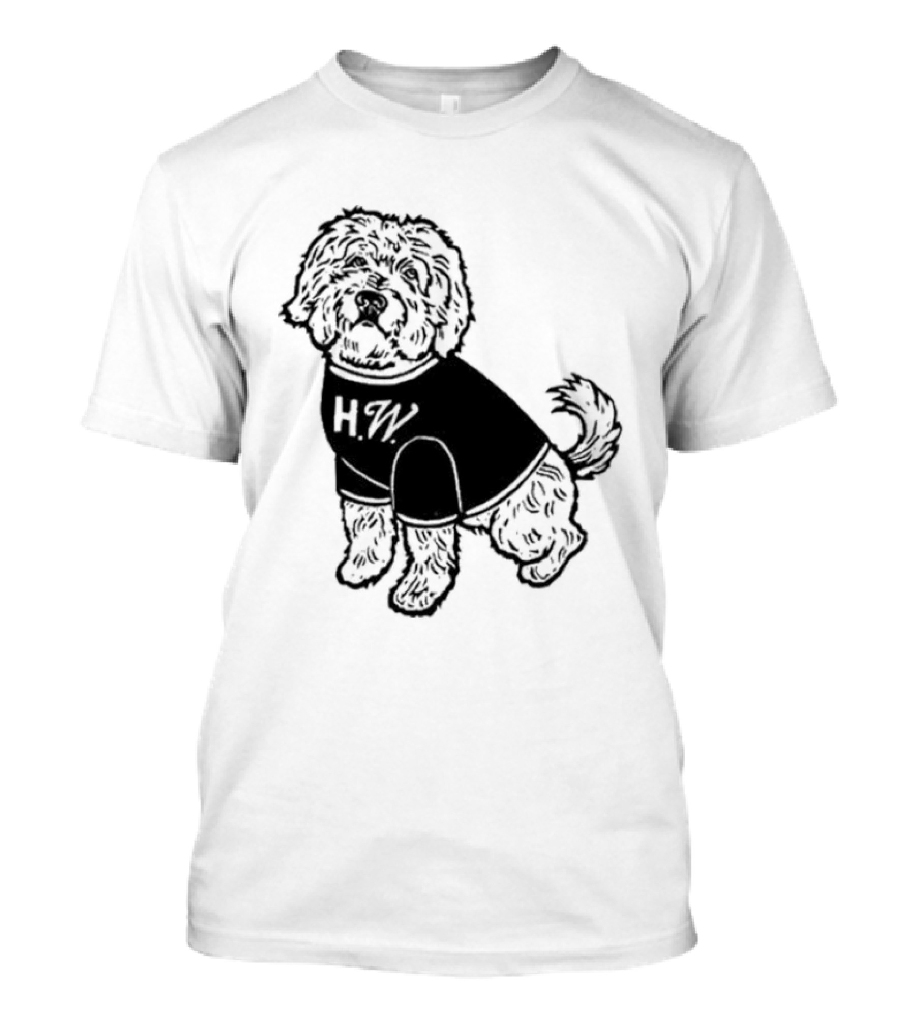 Hayley Williams Alf Raglan Dog Wearing T-Shirt