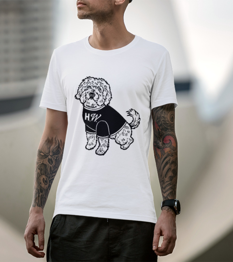 Hayley Williams Alf Raglan Dog Wearing T-Shirt