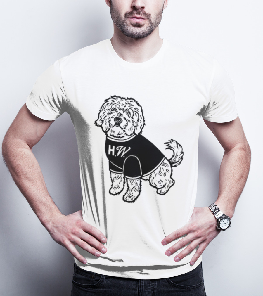 Hayley Williams Alf Raglan Dog Wearing T-Shirt