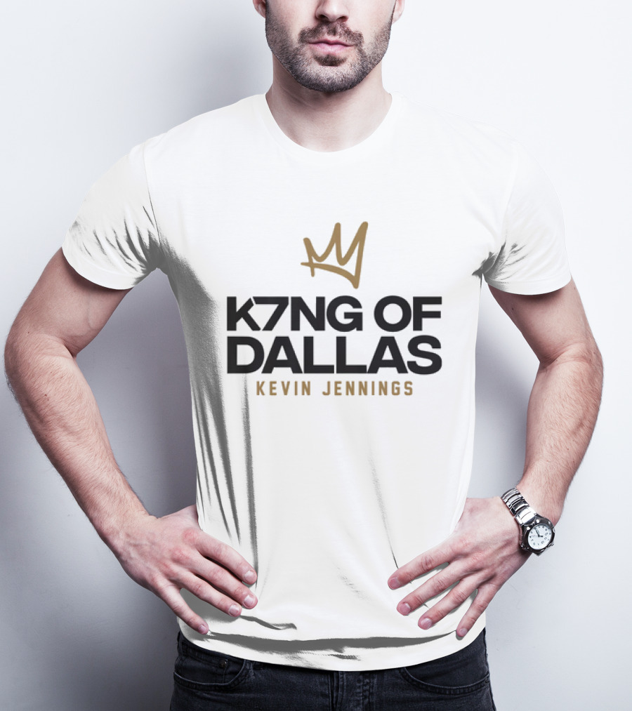 K7NG Of Dallas Kevin Jennings Crown T-Shirt