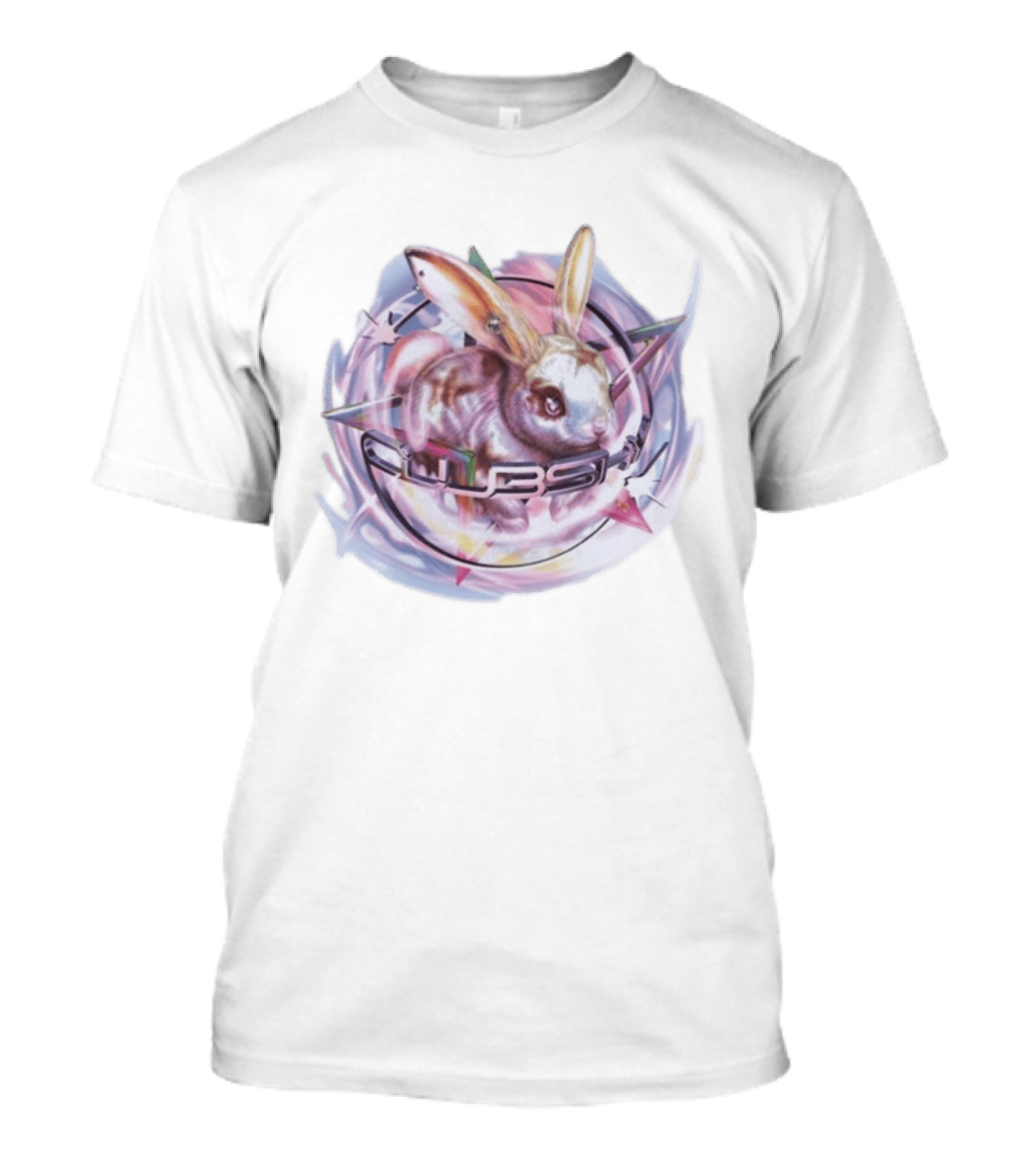 Shygirl Club Shy Rave Bunny Starburst T-Shirt