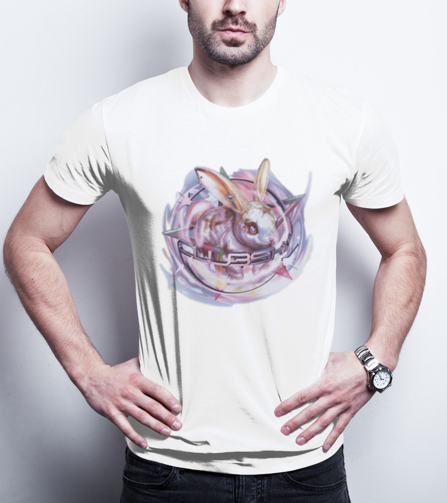 Shygirl Club Shy Rave Bunny Starburst T-Shirt