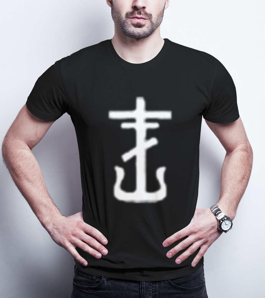 Frank Iero Parachutes 10 Year Anniversary Anchor T-Shirt