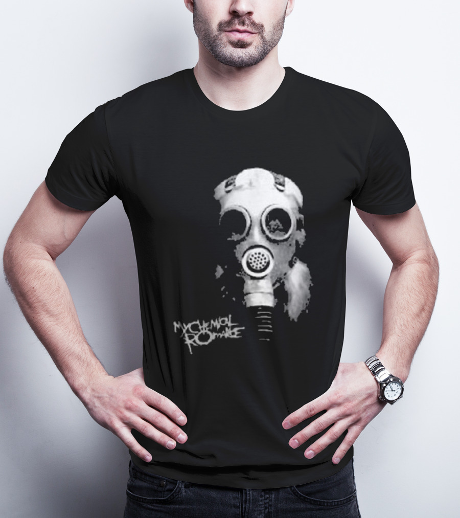 My Chemical Romance Gas Mask Mother War We're Damned Afterall T-Shirt