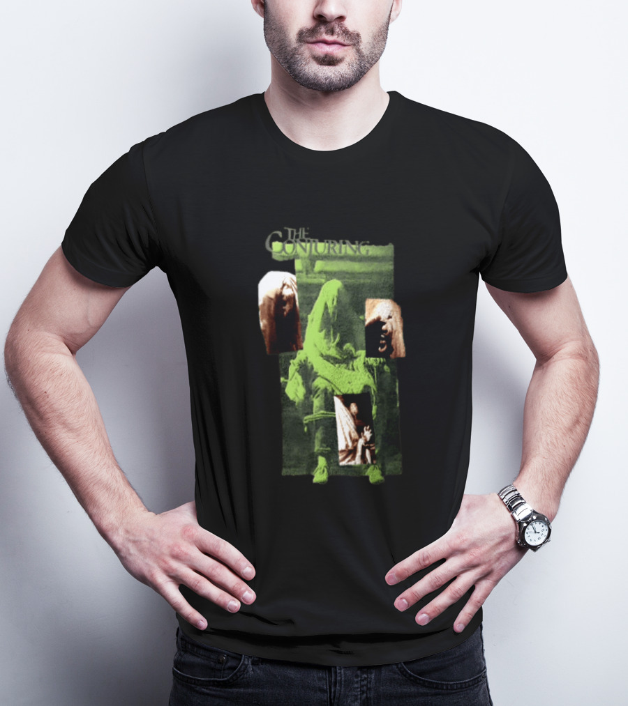The Conjuring Horror Imagery And Eerie Figures T-Shirt