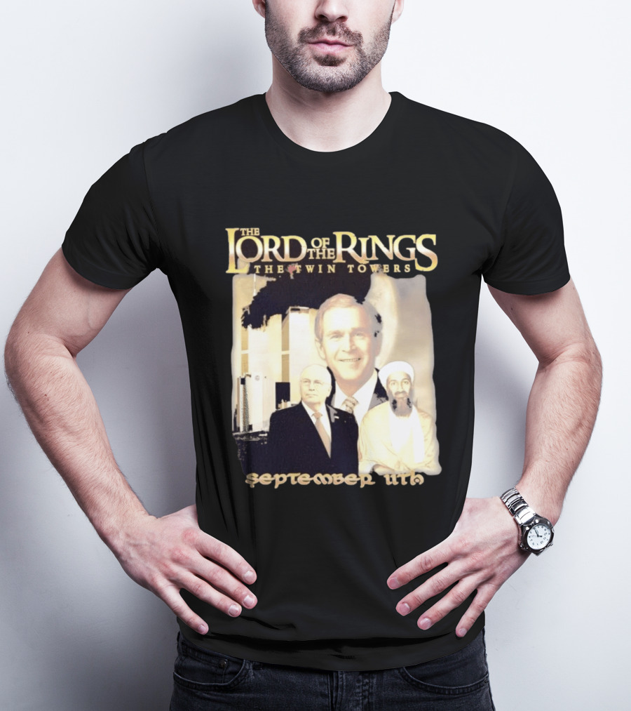 The Lord Of The Rings The Twin Towers September 11th T-Shirt