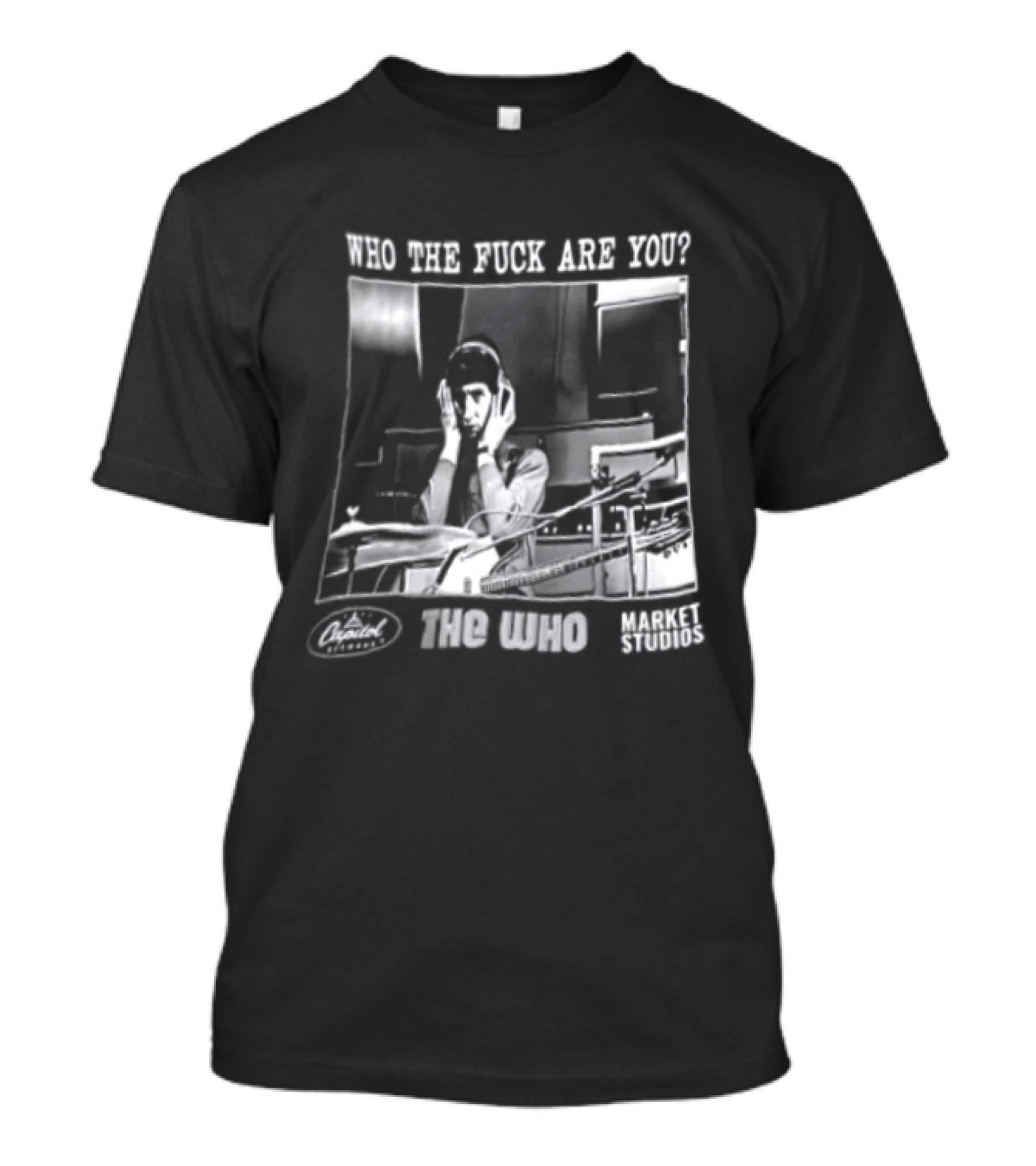 The Who X Market D2C Who The Fuck Are You Photo Album Cover T-Shirt