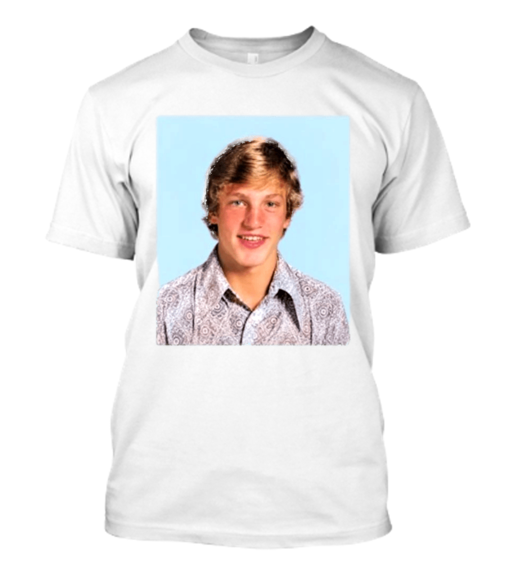 Awesome Matthew McConaughey High School Photo Retro Vibe T-Shirt