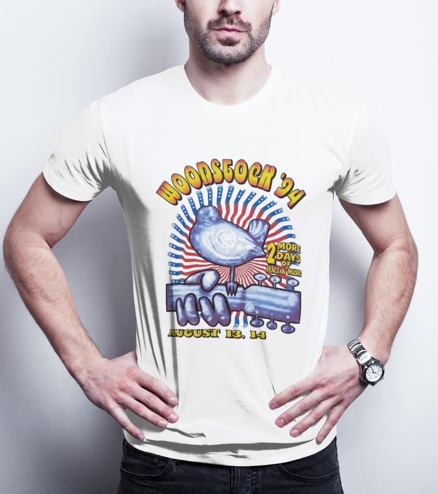 Von Miller Woodstock '94 August 13 14 2 More Days Of Peace And Music T-Shirt