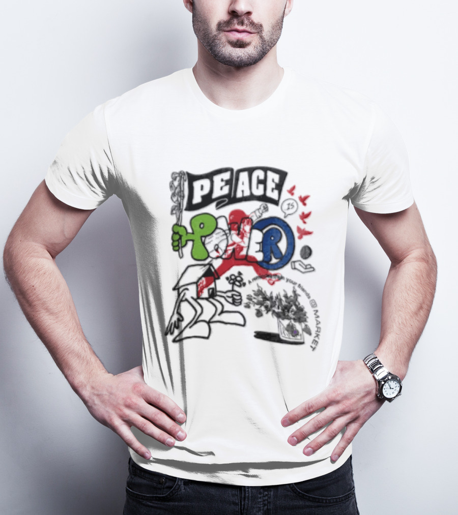 Peace Power Walker Kessler Dodgers T-Shirt