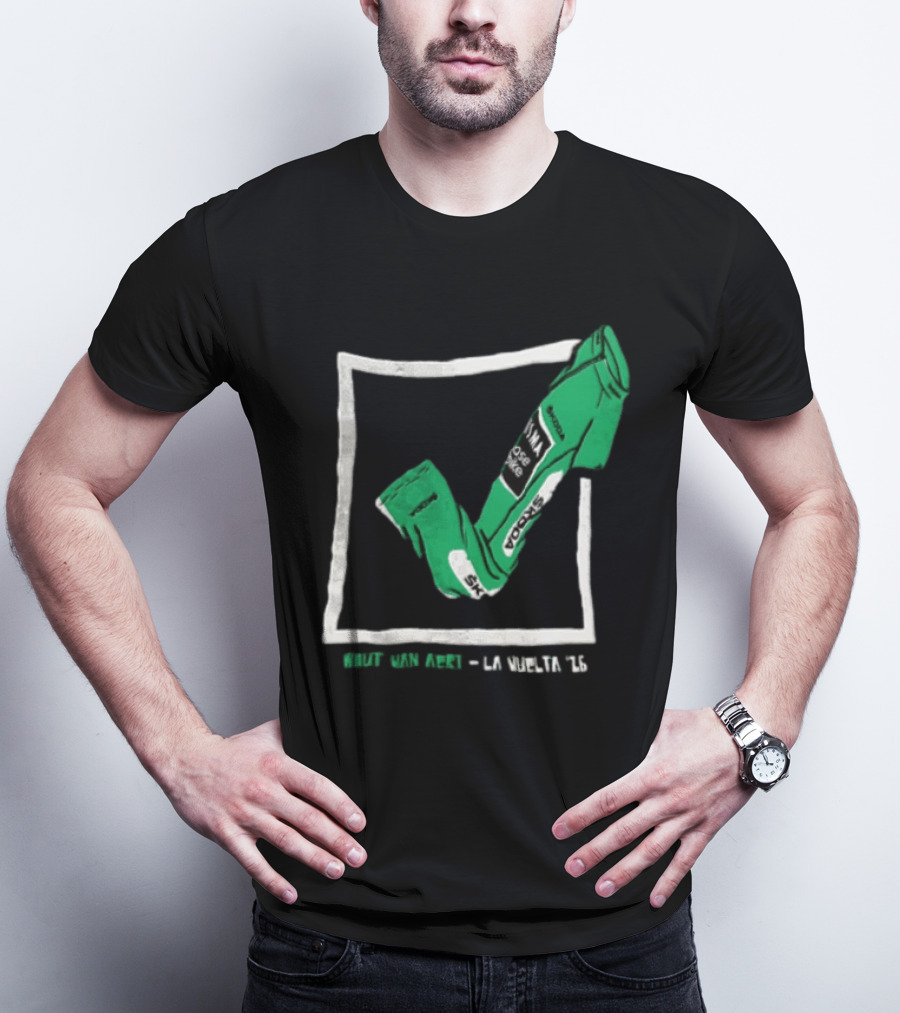Wout Van Aert La Vuelta 26 Visma Lease A Bike Skoda Cycling Jersey T-Shirt