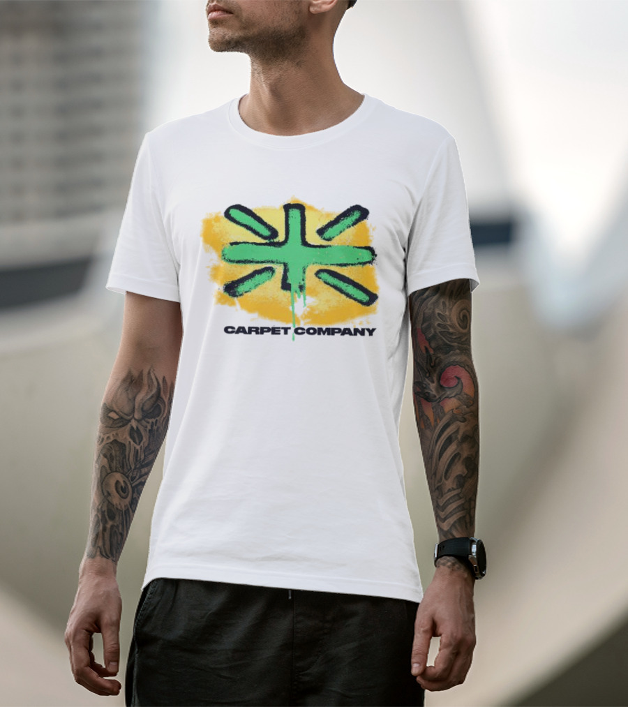 Carpet Company Union Jack White T-Shirt