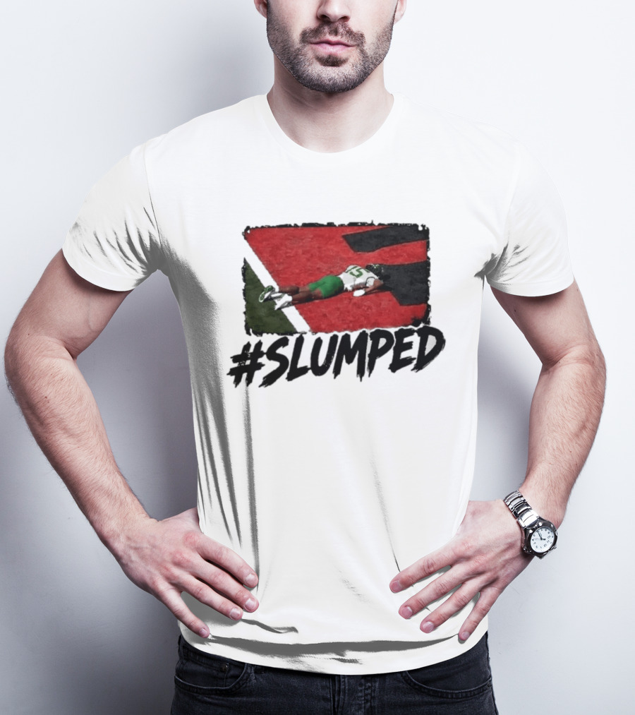 Drew Mestemaker 15 Oregon Hashtag Slumped Football Moment T-Shirt