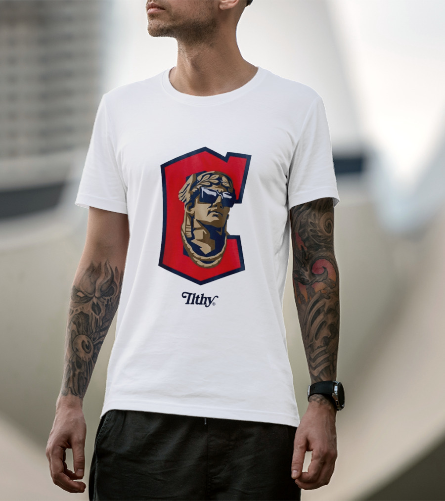 Guardians ILTHY Bold Warrior Statue With Sunglasses T-Shirt