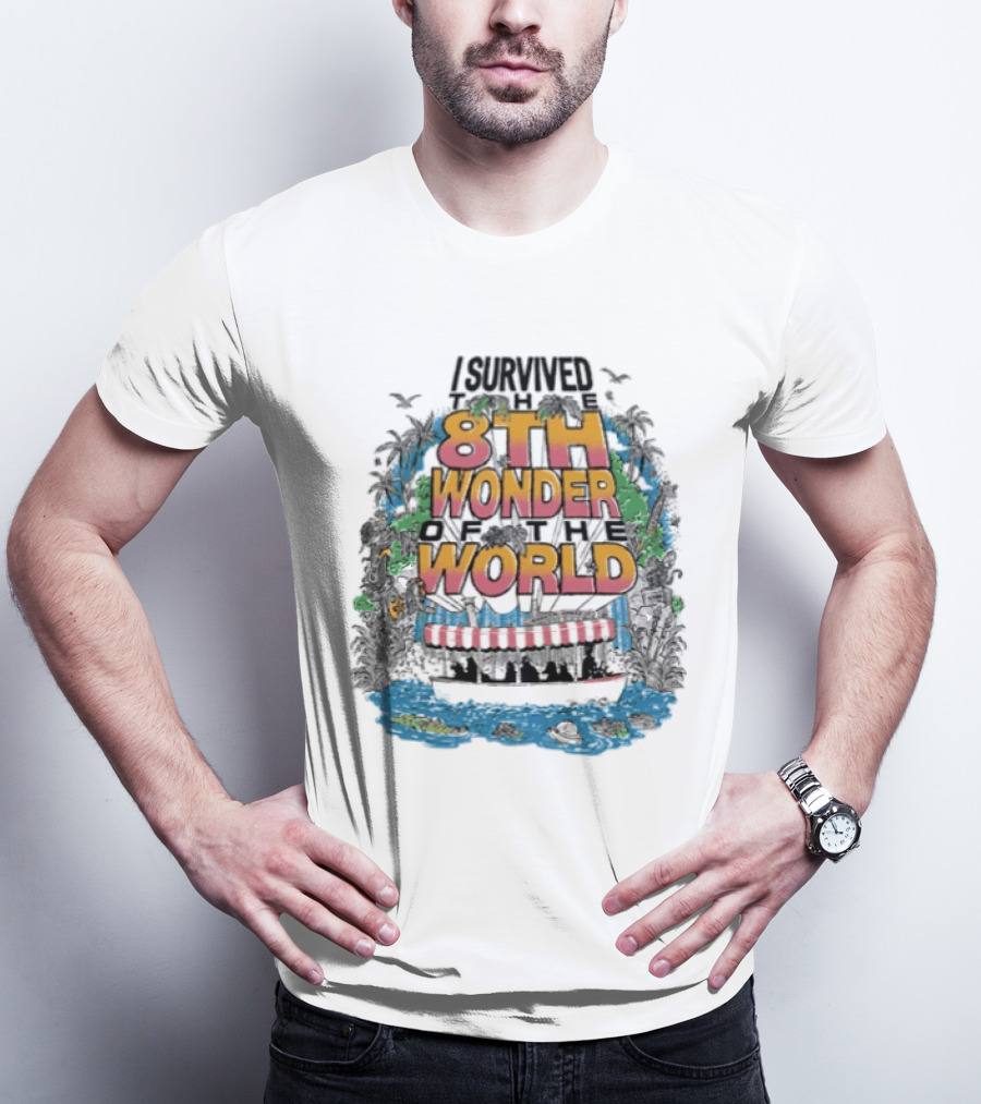 I Survived 8th Wonder Of The World Backside Of Water Adventure T-Shirt
