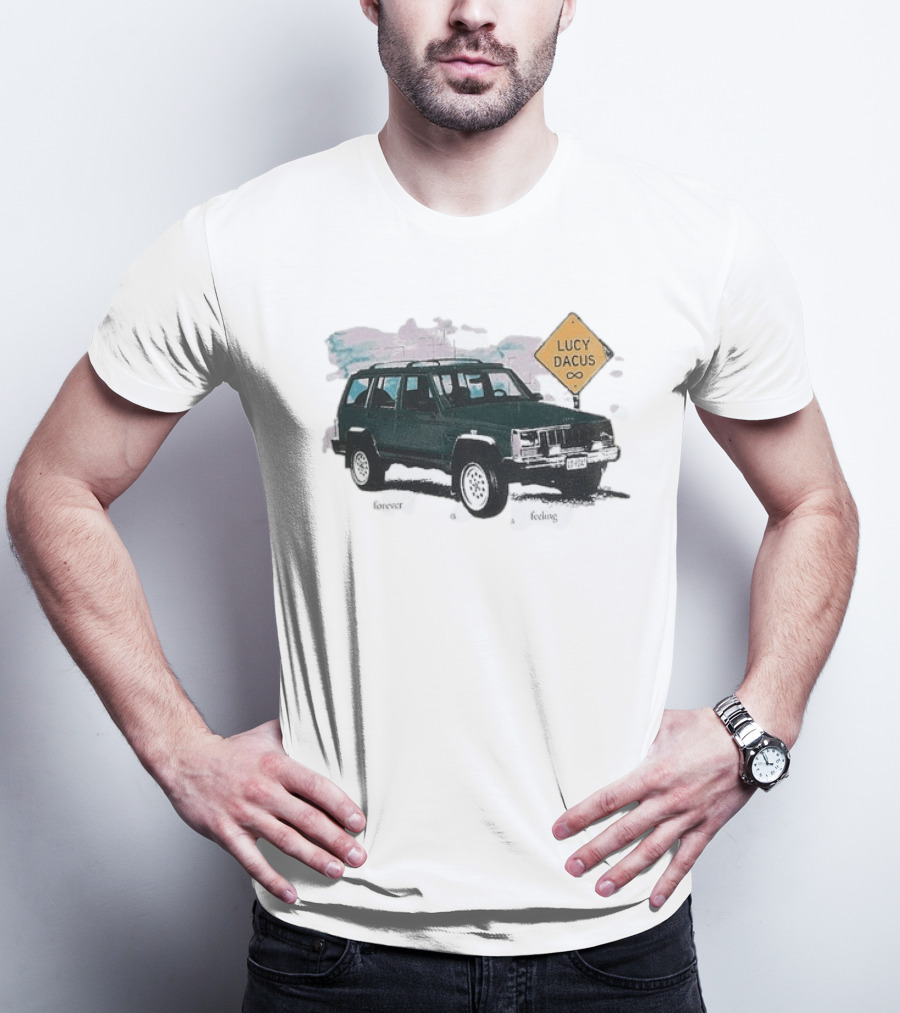 Lucy Dacus Forever Is A Feeling Green Truck Sign Infinity T-Shirt