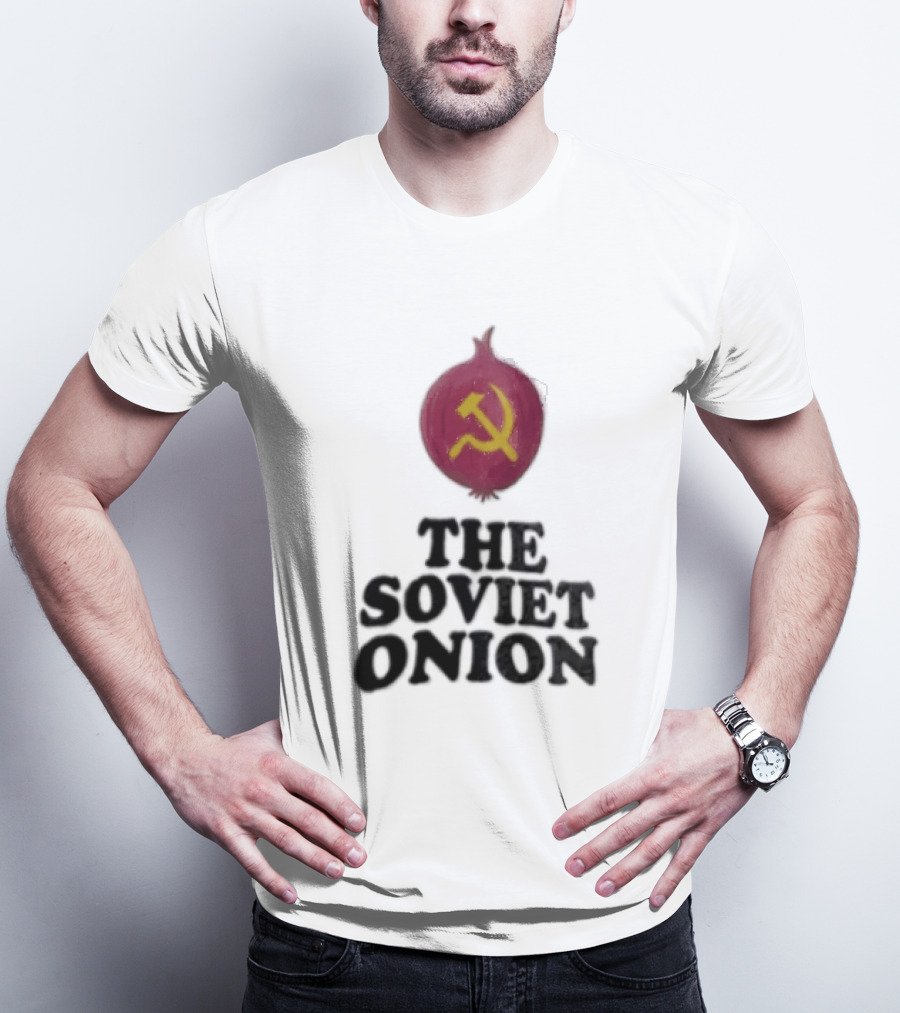 The Soviet Onion Hammer And Sickle T-Shirt