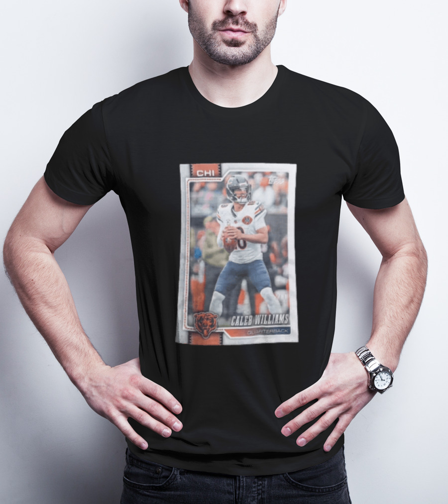 2026 Topps Caleb Williams Chicago Bears Quarterback Trading Card T-Shirt
