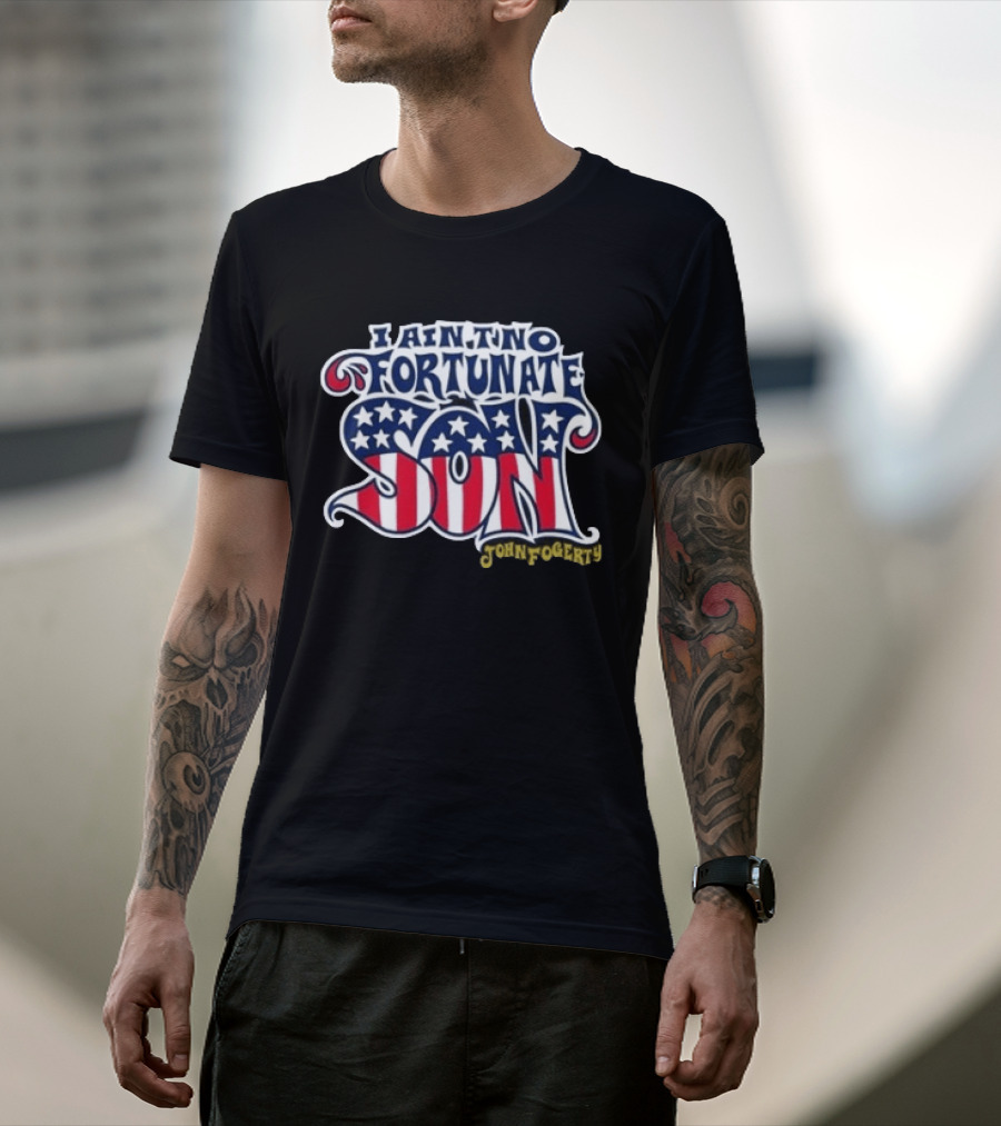 Ashley McBryde I Ain't No Fortunate Son John Fogerty T-Shirt