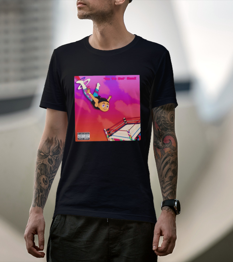It's Ya Boi Gen Z Wrestling Ring Parental Advisory T-Shirt