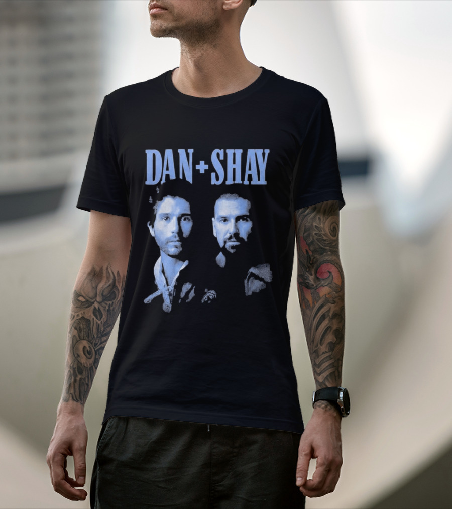 Dan + Shay Tour Collage Faces T-Shirt
