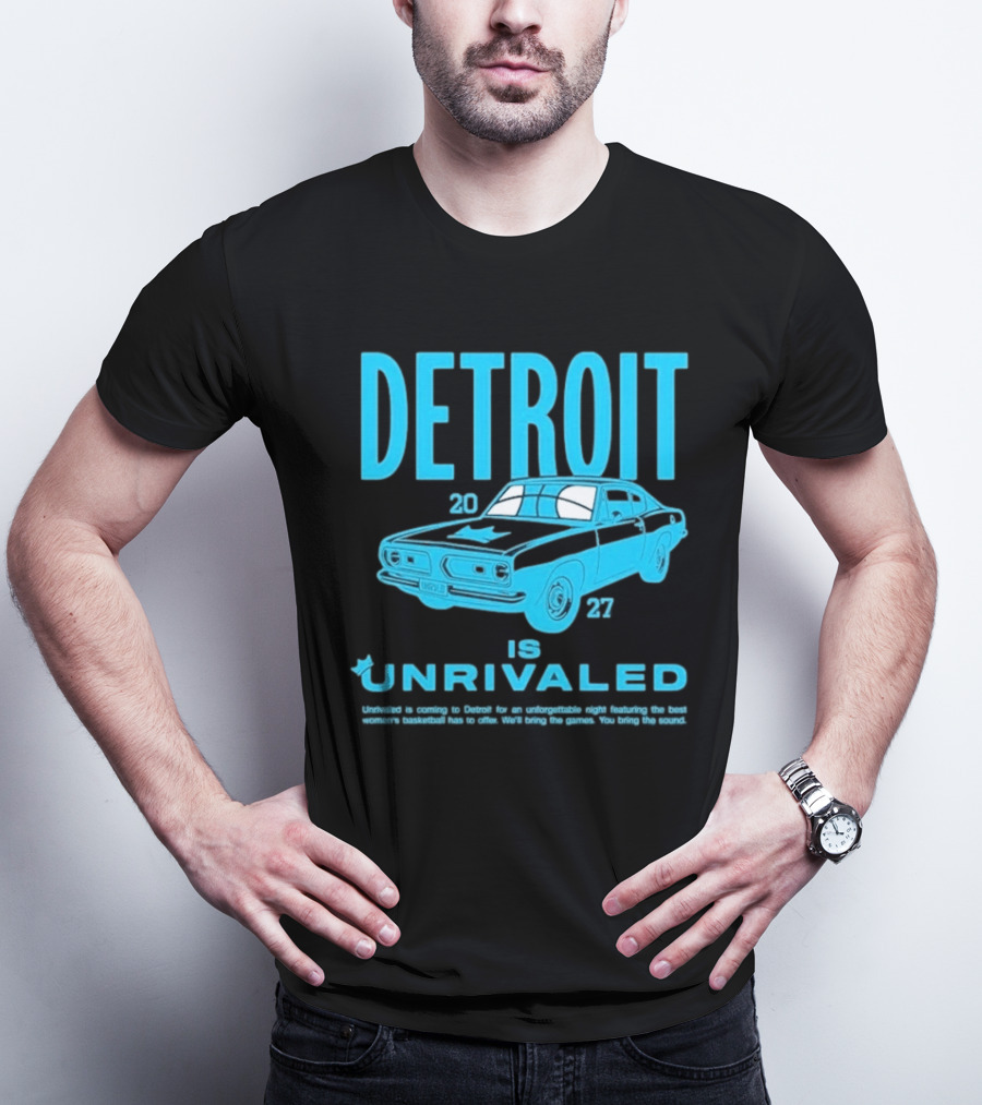 Detroit 2027 Is Unrivaled Season 3 Car Tour T-Shirt