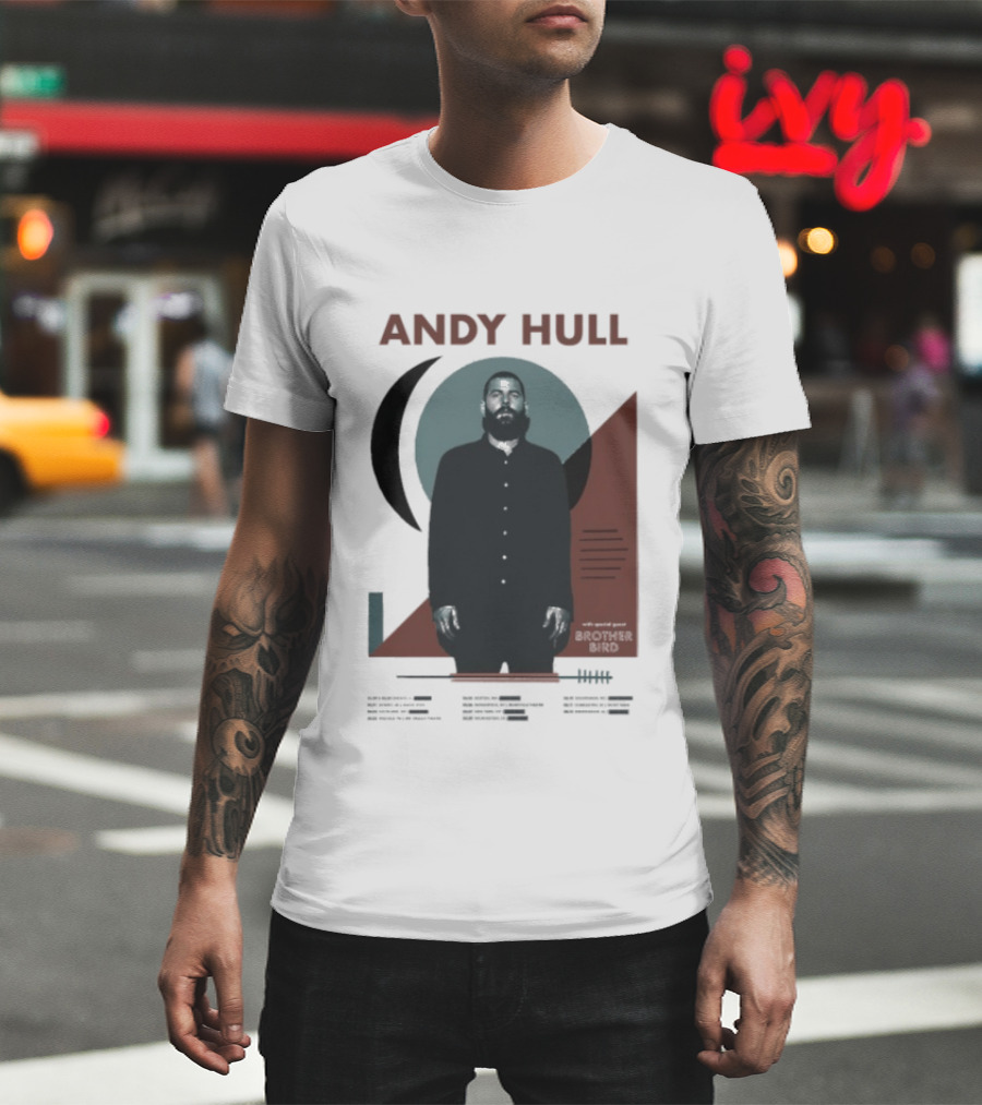 Andy Hull Brother Bird 2026 Tour Manchester Orchestra Solo T-Shirt