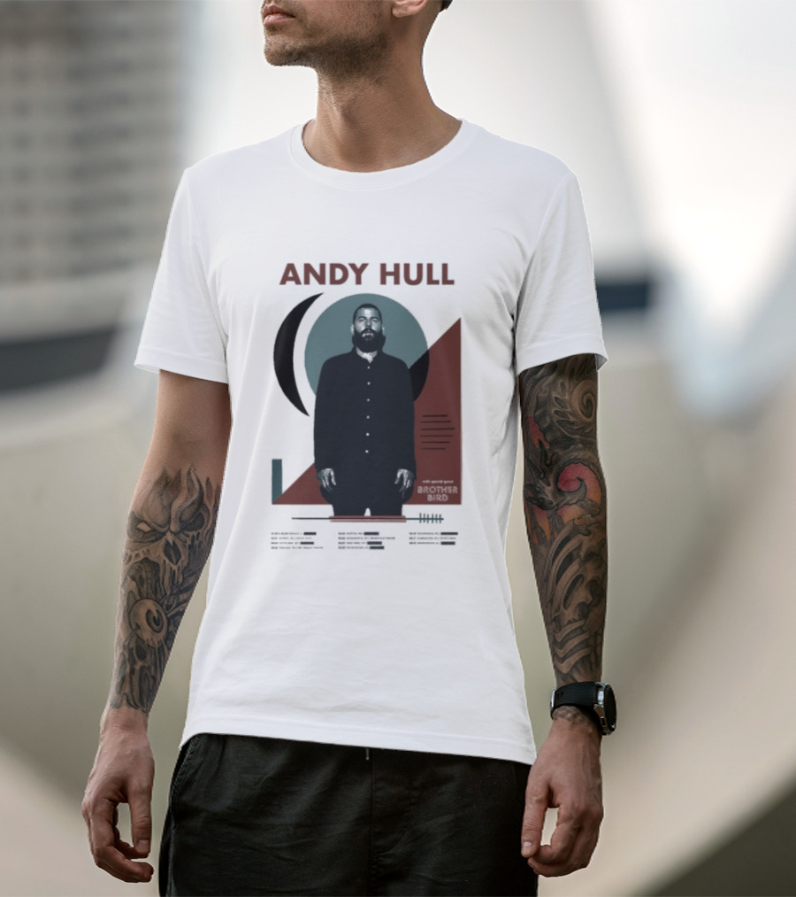 Andy Hull Brother Bird 2026 Tour Manchester Orchestra Solo T-Shirt