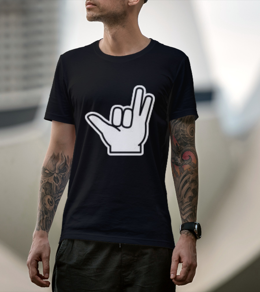 8Ro8 Shop Hammajang Shaka Hand Gesture T-Shirt